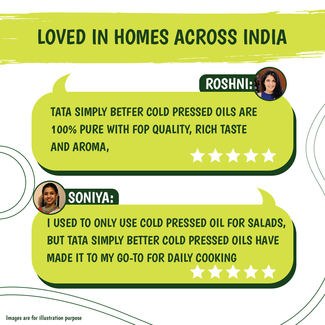 Tata Simply Better Cold Pressed Groundnut (Peanut) Oil 5L -100% Pure 1