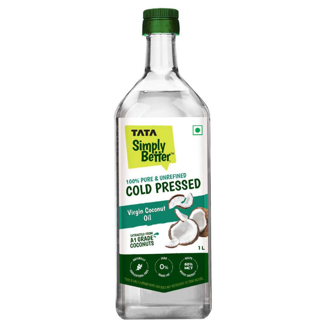 Pure Cold Pressed Virgin Coconut Oil | TATA Simply Better – Tata Simply ...